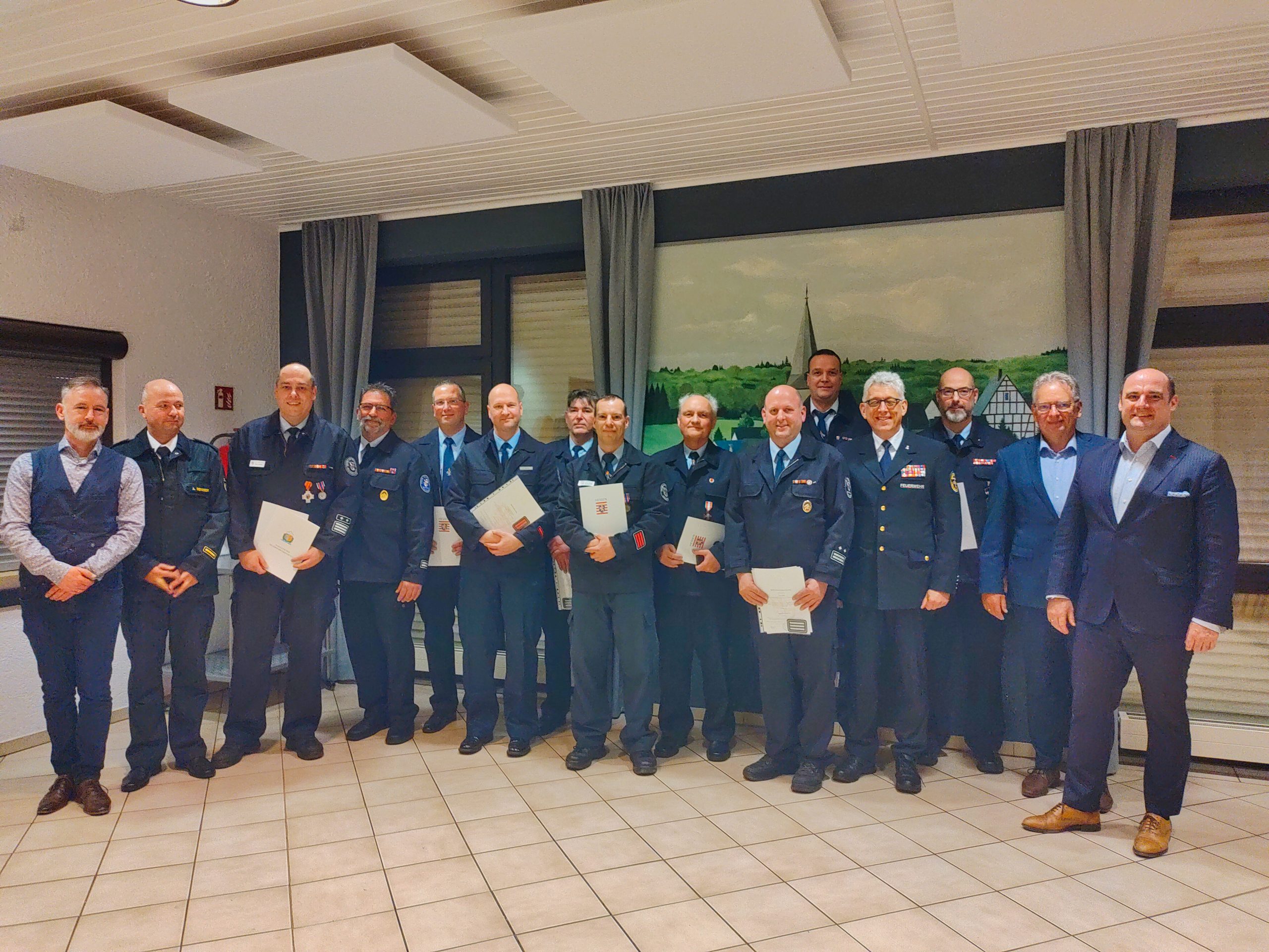 46. Jahreshauptversammlung der Feuerwehr Selters (Taunus) in Münster ...